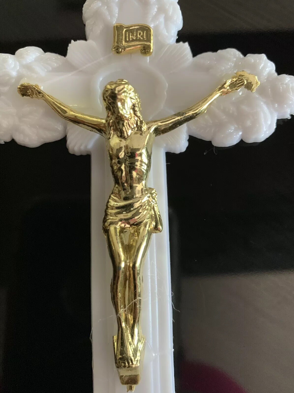 CRUCIFIJO PLÁSTICO CON CRISTO DORADO/PLASTIC CRUCIFIX WITH GOLD CHRIST ...