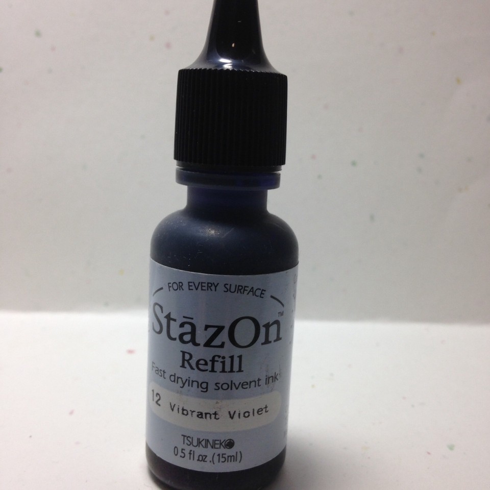 Tsukineko Stazon Ink Refills ( 0.5oz/14.78ml) - Choose Color - NEW | eBay