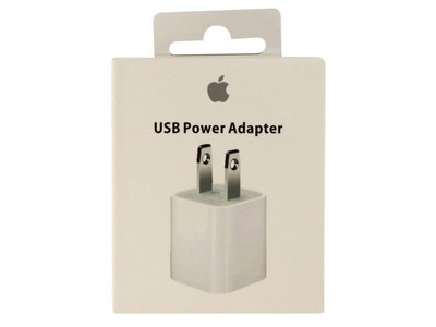 Original Apple 5W USB Power Adaptor for iPhone 8/7/6 iPad Mini 2,3,4 ...