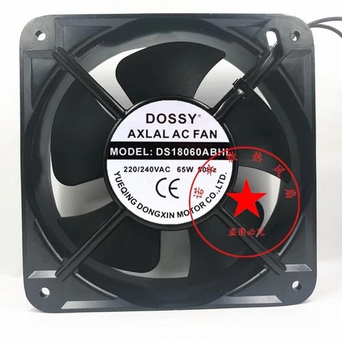 DOSSY DS18060ABHL AC220V/240V 65W 18060 18CM Cooling Fan | eBay