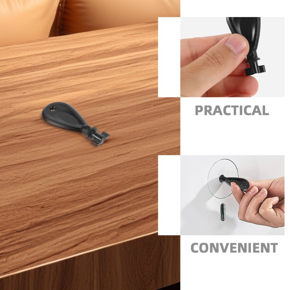 4Pcs Tissue Box Toilet Paper Key Bathroom Towel Holder Dispenser ...