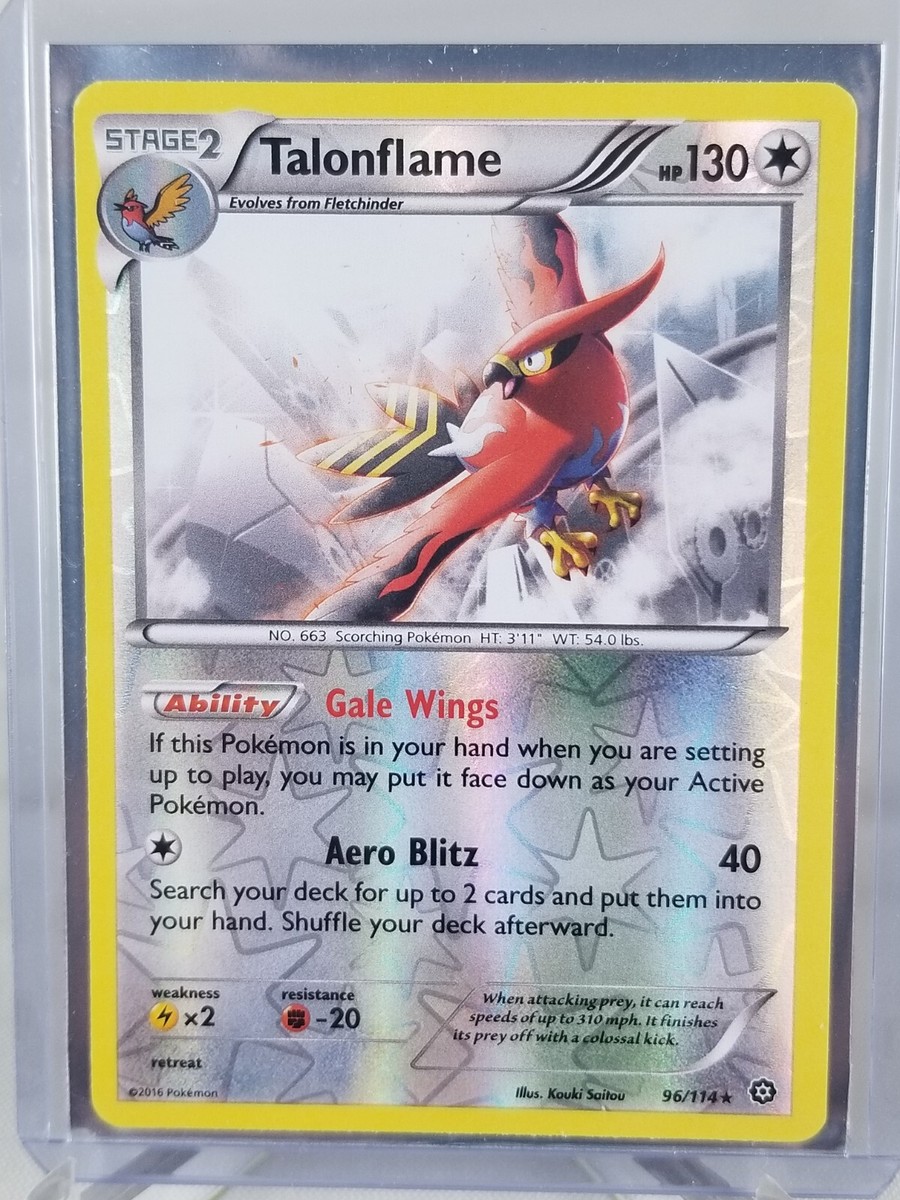 Talonflame Card Talonflame 32/236 Values MAVIN
