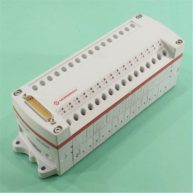 Norgren Vm10 Series Valve Island 16 Station VM101600241 25-pin D-sub ...