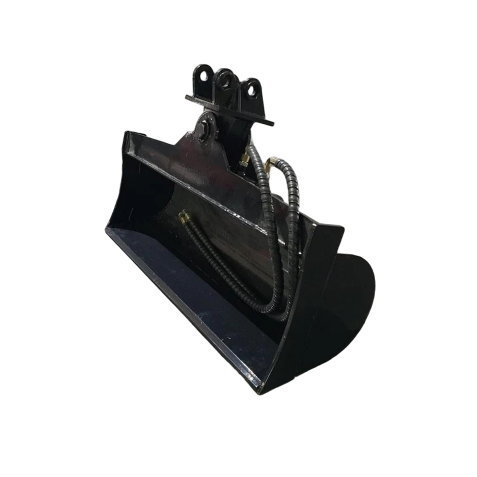 Tilting Bucket Tilt Toothless Bucket Attachment for Mini Excavator 24 ...