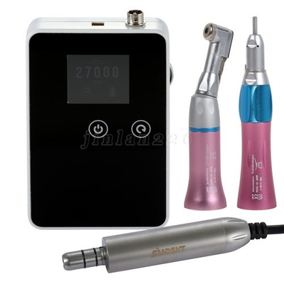 Dental Portable Electric Polishing Micro Motor / Straight Handpiece ...