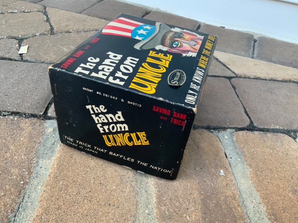 Vintage Stellar UNCLE SAM -THE HAND FROM UNCLE SAVING BANK NEEDS ...