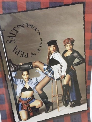 Salt N Pepa Rare Vintage Poster Shrink Wrapped Deadstock Hip Hop 87.4 x ...