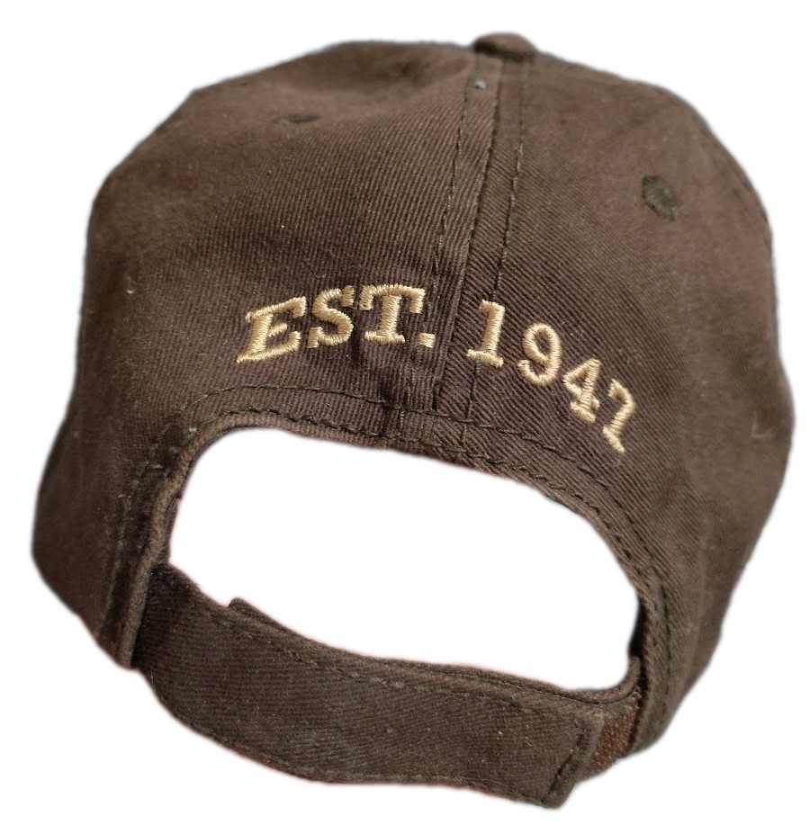 Wrangler Brown Hook And Loop Adjustable Brown Baseball Cap | eBay