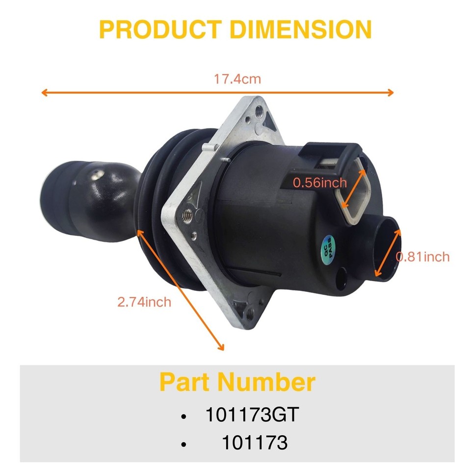 Dual Axis Joystick Controller 101173GT for Genie Z135/70 Z33/18 Z40/23N ...
