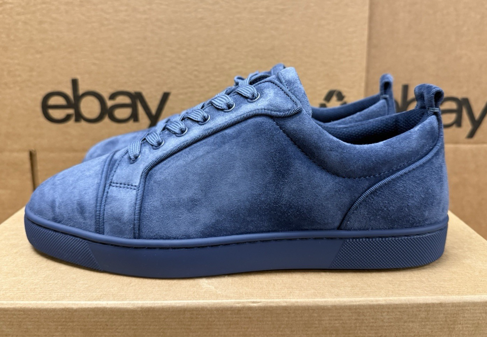 $845 New Christian Louboutin Louis Junior Orlato Flat Men Shoes ...