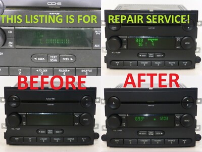 🛠 REPAIR FIX SERVICE 2006 + FORD Visteon RADIO Display Screen STEREO ...