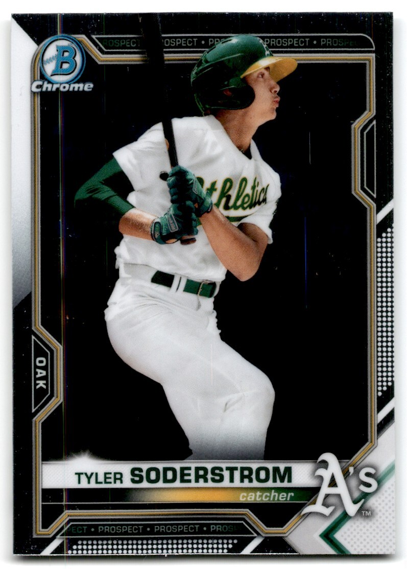 2021 Bowman Chrome Tyler Soderstrom A Baseball Cards #BCP-51 | eBay