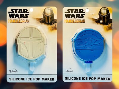 Star Wars Disney The Mandalorian & Grogu Baby Yoda Silicone Ice Pop ...