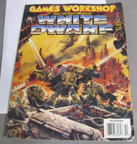 Games Workshop White Dwarf #142 "Undead Army, Space Marine Titan ...