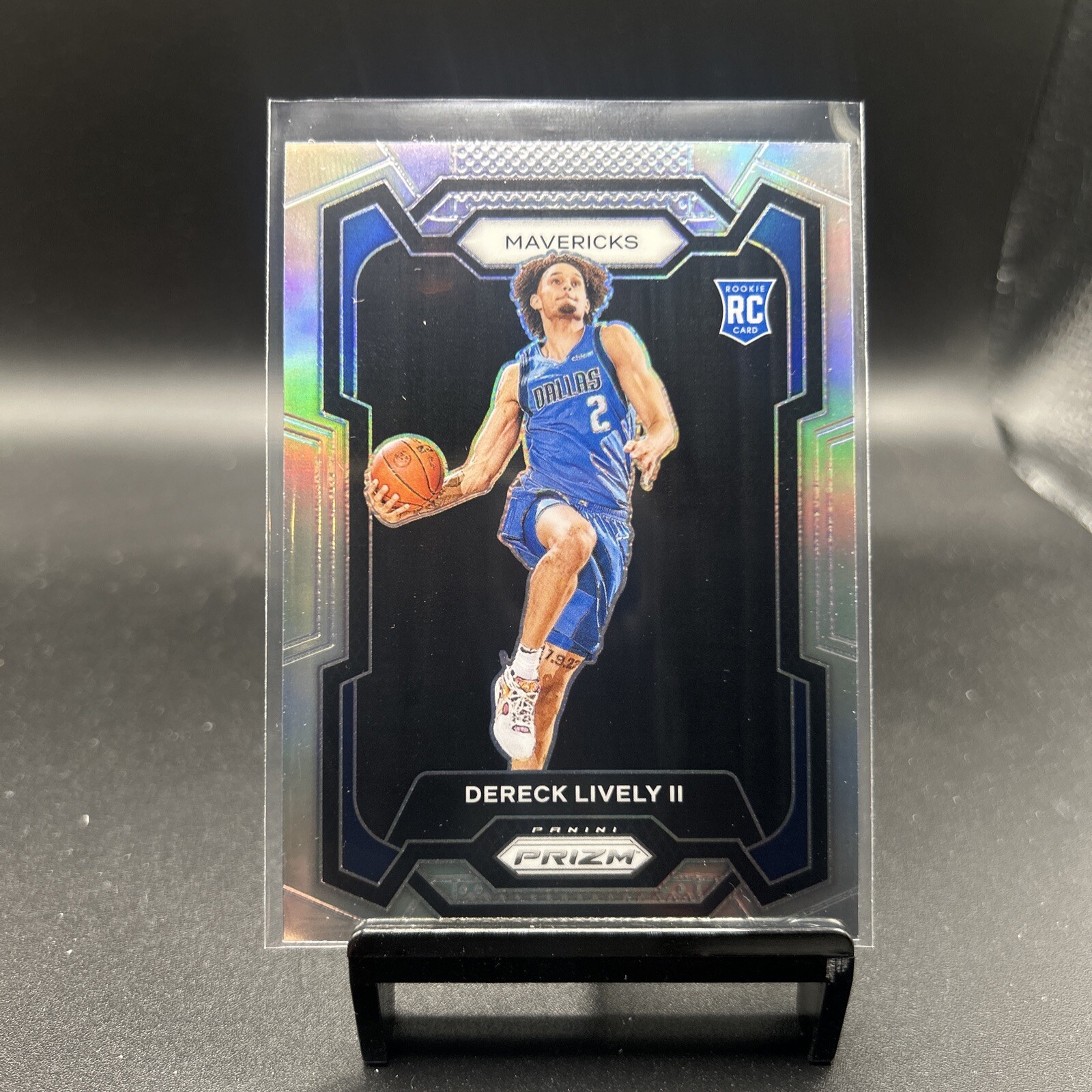 2023-24 Panini Prizm DEREK LIVELY II ROOKIE CARD #163 RC Mavericks ...