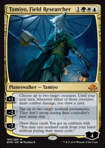 Tamiyo, Field Researcher - Foil Eldritch moon Near Mint, English - MTG ...