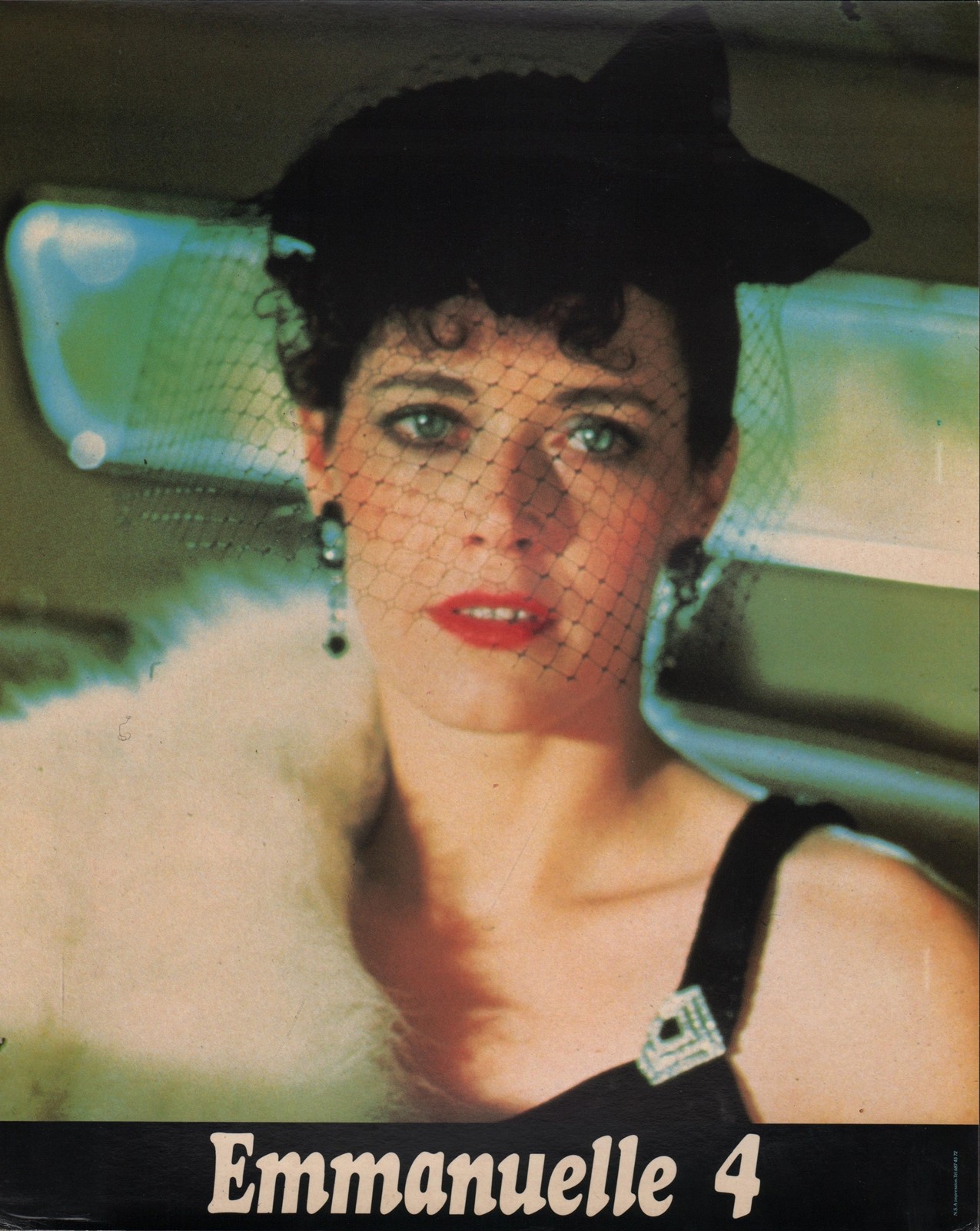 SYLVIA KRISTEL in "Emmanuelle 4" - Original COLOR PORTRAIT Lobby Card ...