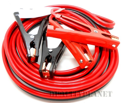 20ft Booster Cable 4 Gauge Jumping Cables Power Jumper 600amp Ebay