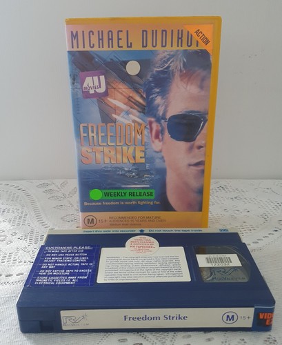 Freedom Strike VHS 1998 Micheal Dudikoff Ex Rental | eBay