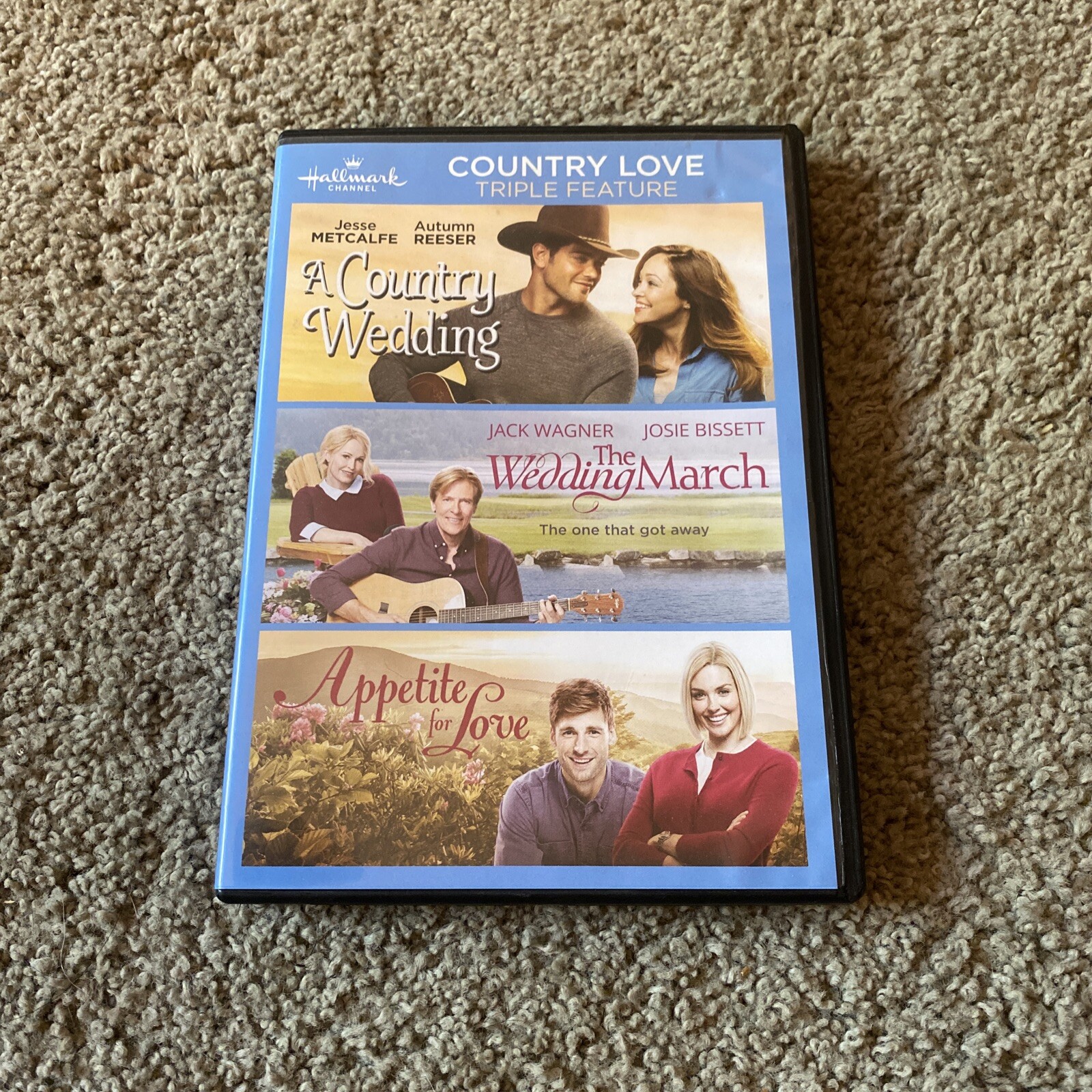 Hallmark Country Wedding + Country March + Appetite For Love DVD Triple ...