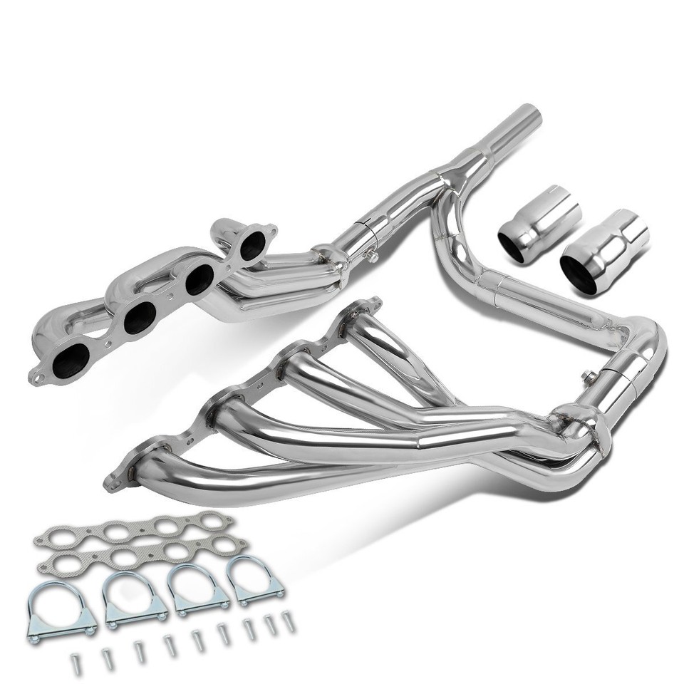 1-7/8" Performance Exhaust Header Y Pipe Fit For Chevy/GMC Silverado ...