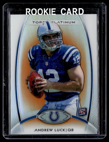 2012 Topps Platinum Rookie Andrew Luck Indianapolis Colts #150 | eBay