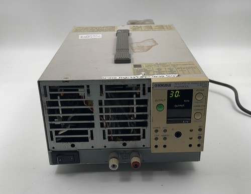 Kikusui PWR800L Programmable Regulated DC Power Supply 0-80v 50A 800W ...
