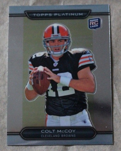2010 Topps Platinum Colt McCoy Cleveland Browns Rookie Card #133 | eBay