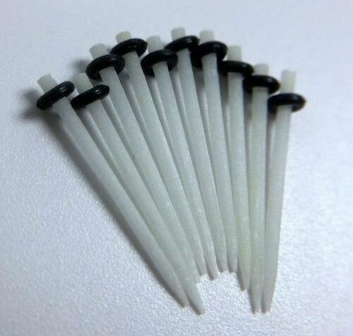 100* Dental Glass Straight Fiber Post Root Canal Pin Resin Post1.0/1.2/ ...