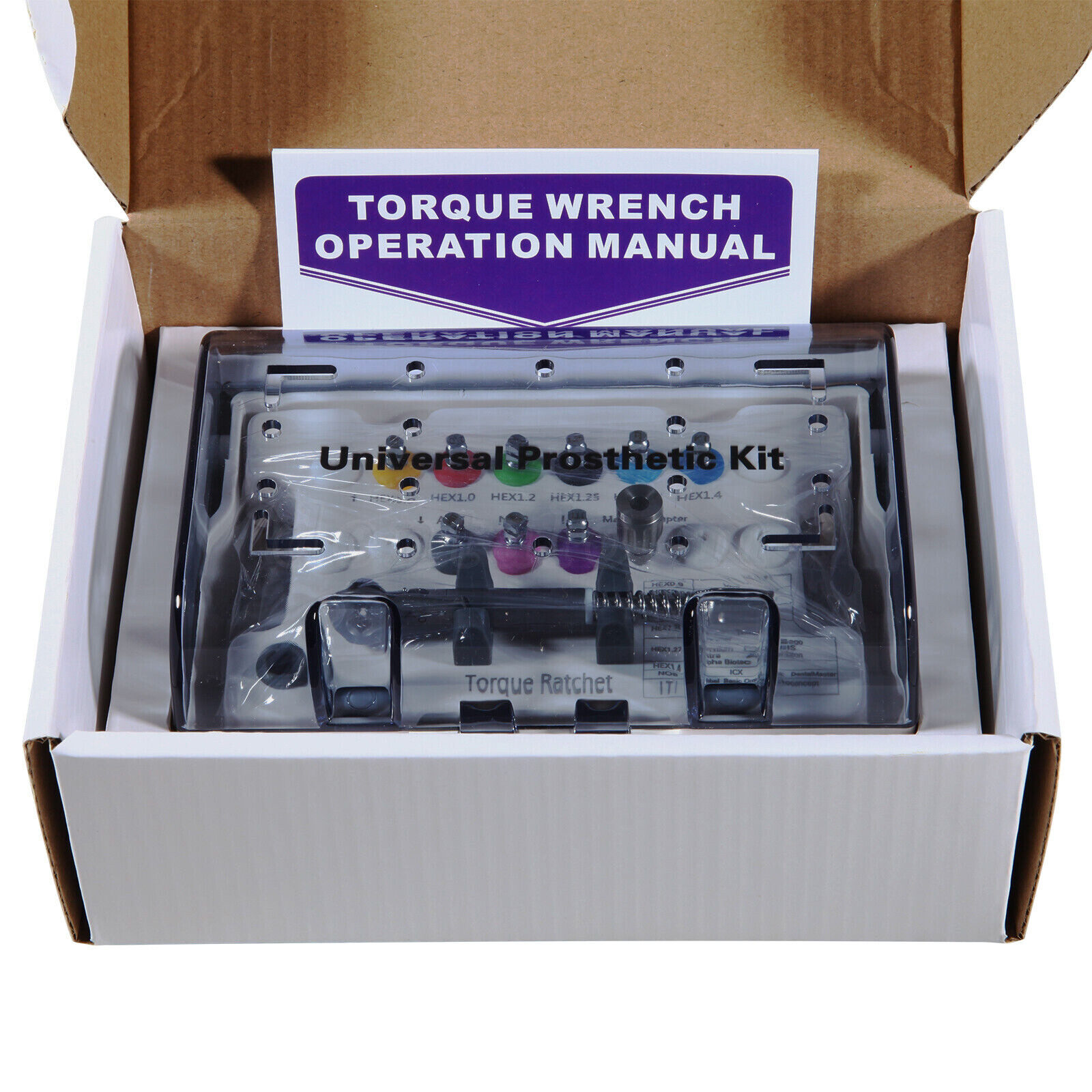 Universal Implant Kit w/9 Drivers 132°C Autoclavable Torque Wrench | eBay