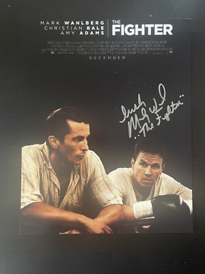 "Irish" Mickey Ward Signed 8X10 Photo “The Fighter” Welterweight ...