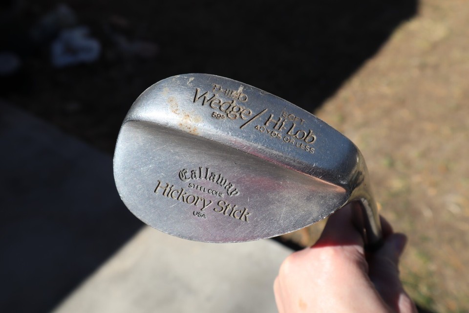 A Lot Of 7 Random vintage golf club putters (Callaway, Karsten Ping Pal ...