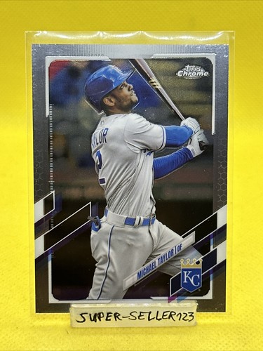 2021 TOPPS CHROME UPDATE - MICHAEL TAYLOR - KC Kansas City Royals ...