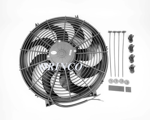 16" High Performance Universal Electric Radiator Push/Pull Cooling Fan ...