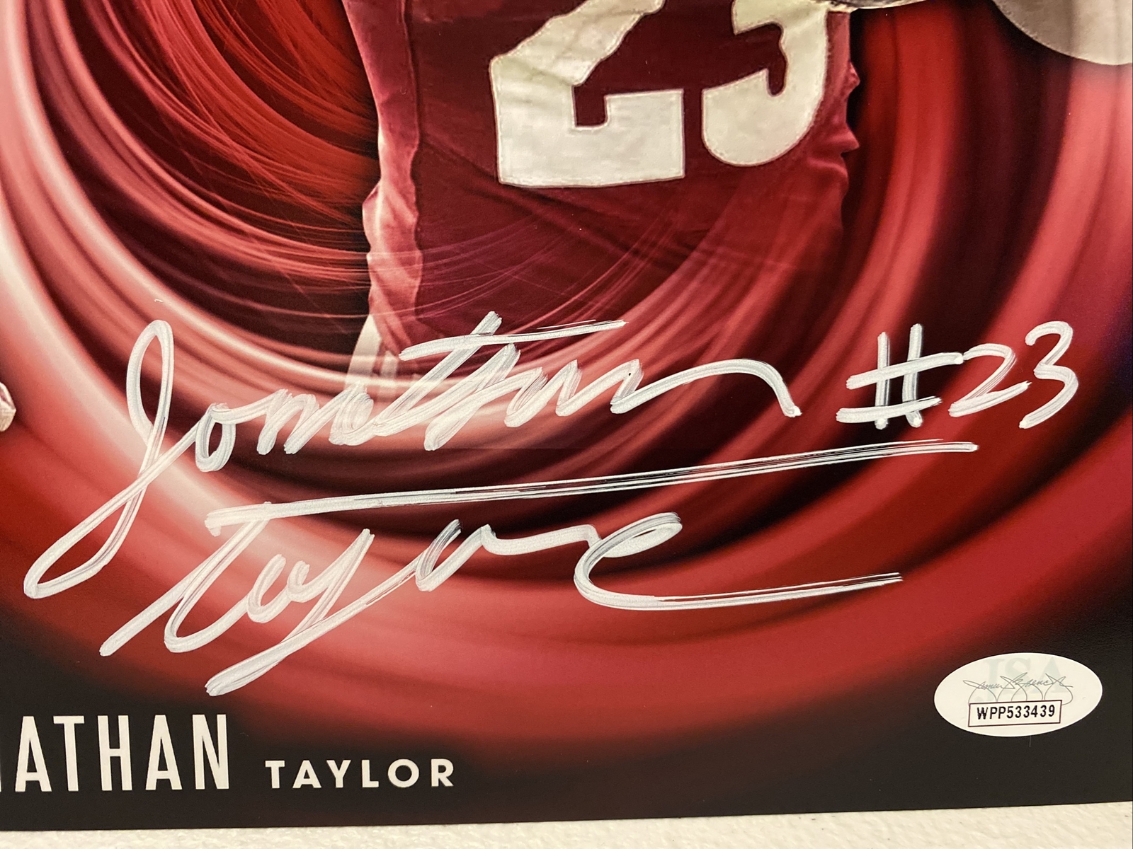 Jonathan Taylor Signed Wisconsin Badgers 8x10 Photo JSA | eBay
