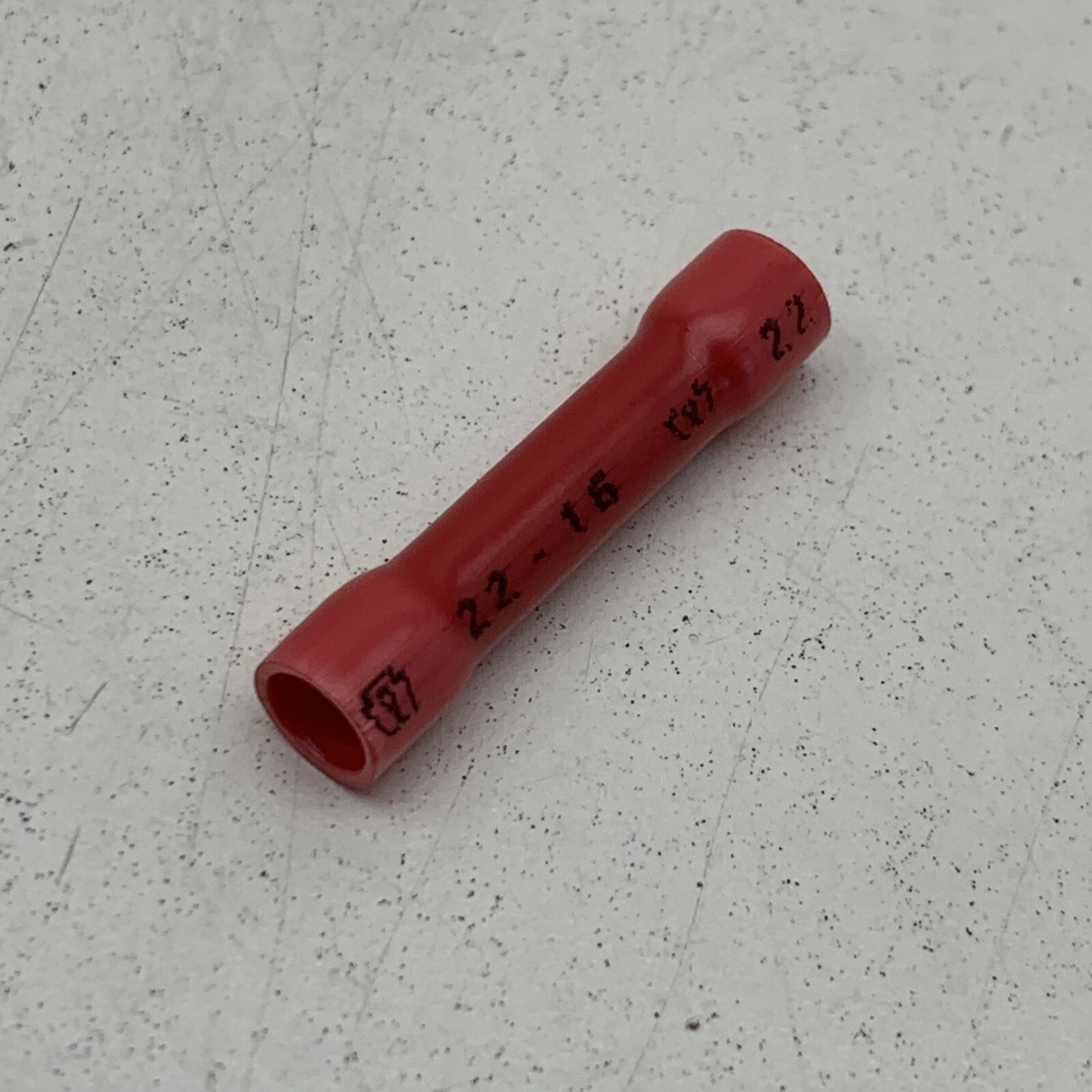Lot of (69) Butt Splice 22-16 AWG Wire Coupling Union Terminal, Red | eBay