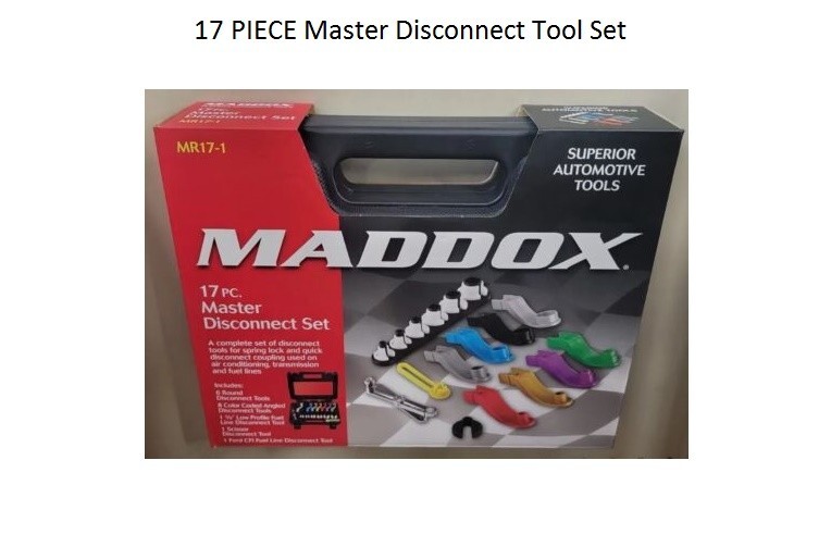 BRAND NEW Maddox Superior Tool 17 pc Master Disconnect Set (USA SELLER) SALE !!! | eBay