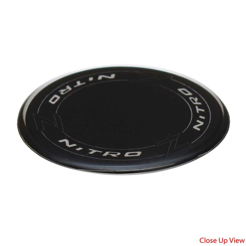 Nitro Boat Steering Wheel Decal 186770 | Raised Logo Emblem Black ...