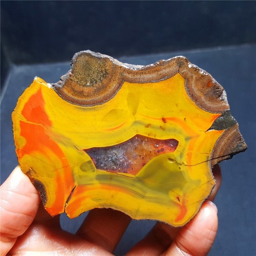 RARE206.3g Natural rough Warring States Red Agate geode 51A65+ | eBay