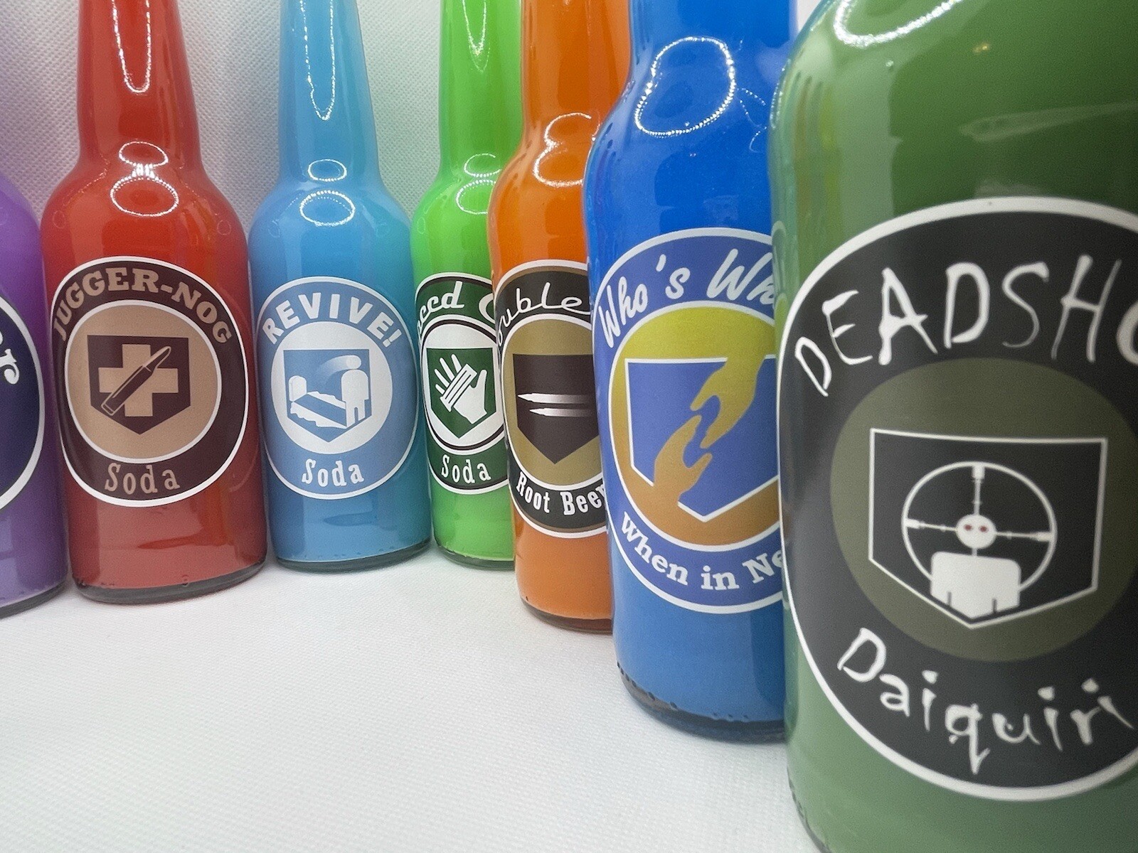 CALL OF DUTY BLACKOPS PERK A COLA BOTTLES juggernog revive doubletap ...