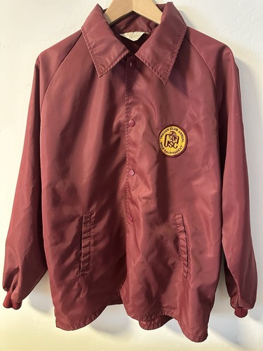 VINTAGE 70s USC TROJANS WINDBREAKER GOLF JACKET SNAP UP TROJAN CLUB | eBay