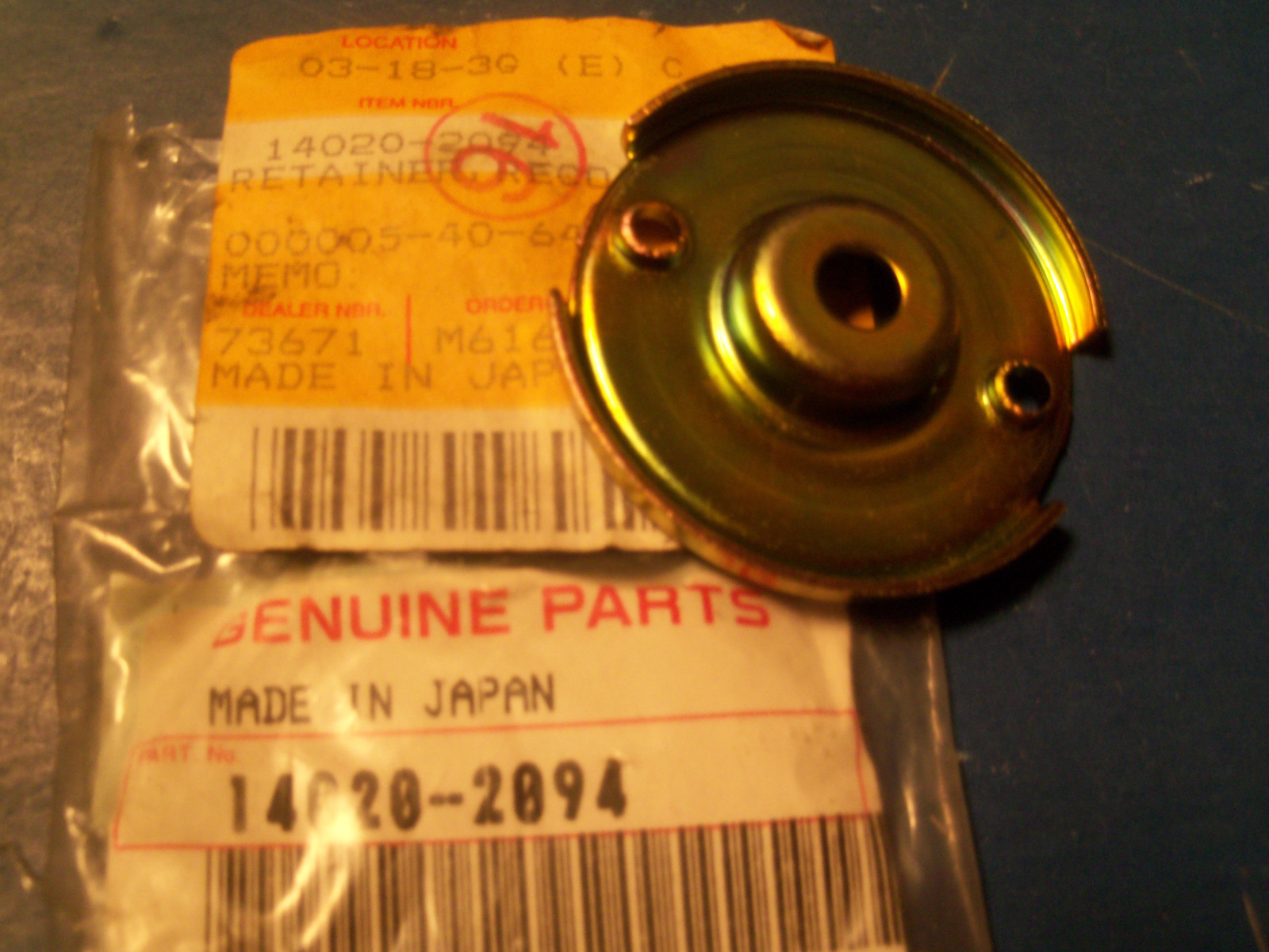 NEW KAWASAKI RECOIL RETAINER 14020-2094 OEM K2 | eBay