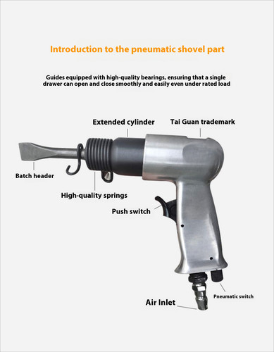 Air Hammer Pneumatic Rivet Hammer Chisel Impact Tool for Auto Body Work ...