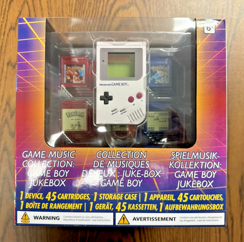 Pokemon Center Gameboy Jukebox! Red + Blue Music Collection - 30th ...