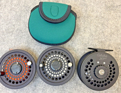 ROSS Made CABELA'S HP-3 FLY REEL W/2 extra spools | eBay