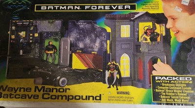 Vintage Batman Returns Batcave Command Center Playset 1991 Kenner New ...