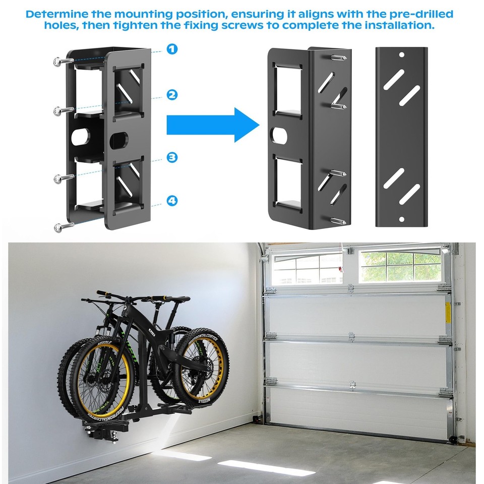 Hitch Stor Hitch Wall Mount,Wall Mounted Hitch Receiver For 2" Receiver ...