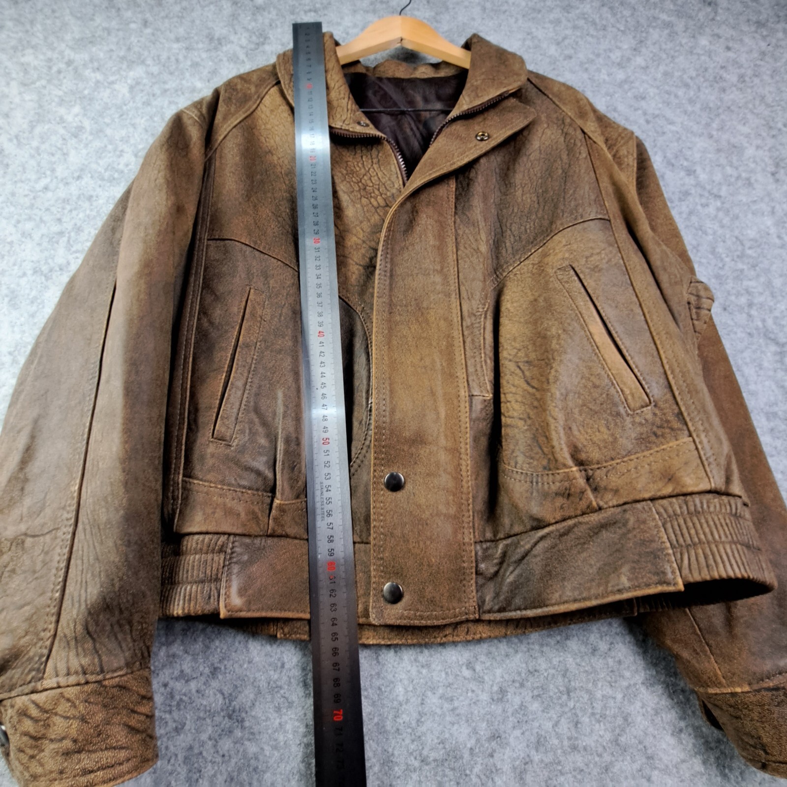 Vintage Roger David Mens Genuine Lamb Skin Jacket Siz… - Gem