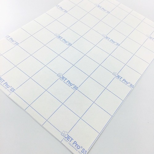 JET PRO Soft LIGHT Fabric A4 TRANSFER PAPER x10 HEAT PRESS INKJET PRINT ...