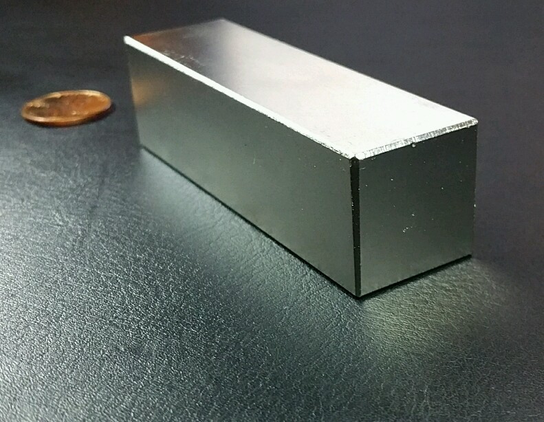 One Huge N52 Neodymium Block Magnet Super Strong Rare Earth 3" Bar Over ...